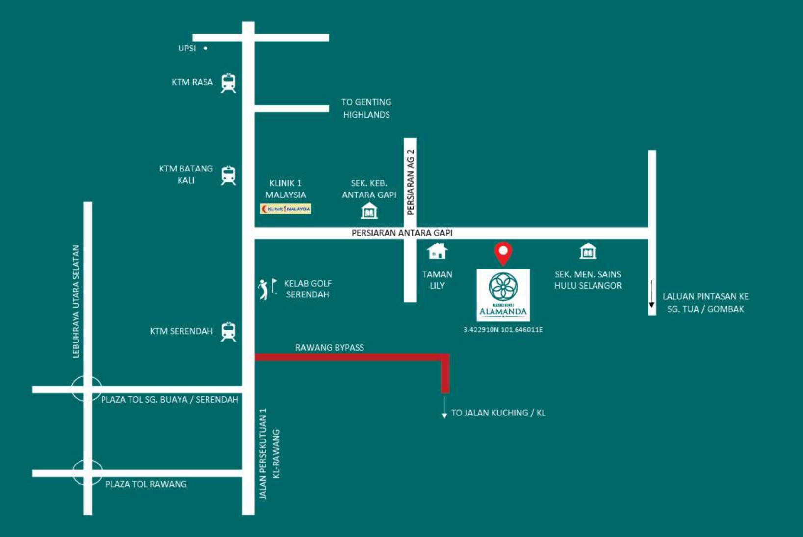 Alamanda Residence, Antara Gapi, Serendah – Mayer Capital Group